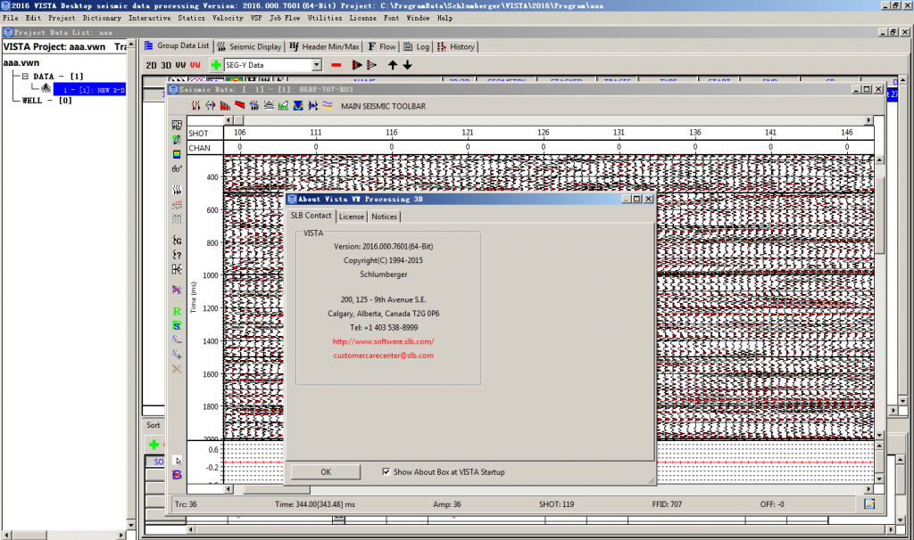 VISTA 2016.000 | 石油软件网 Petroleum E&P Software Solutions